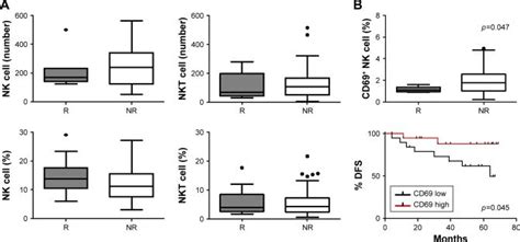 nk cells analysis in r and nr patients download scientific diagram
