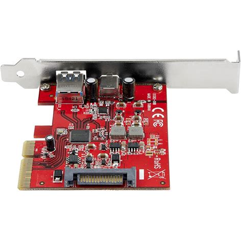StarTech Port Gbps USB A USB C PCIe Card USB Gen PCI Express