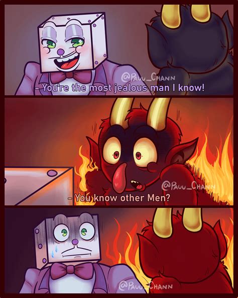 Typical King Dice And The Devil Interaction Rcuphead