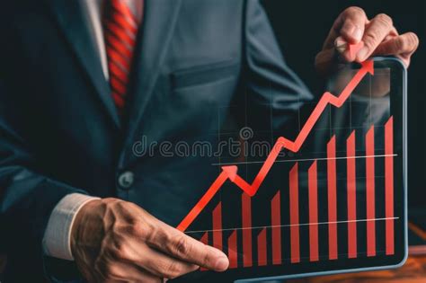 Business Professional Analyzing Financial Data On A Futuristic Digital Interface With Graphs And