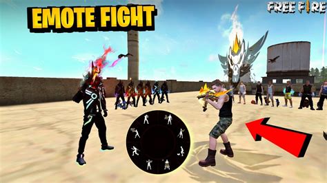 1 Vs 1 Emote Fight On Factory Roof In Free Fire Youtube