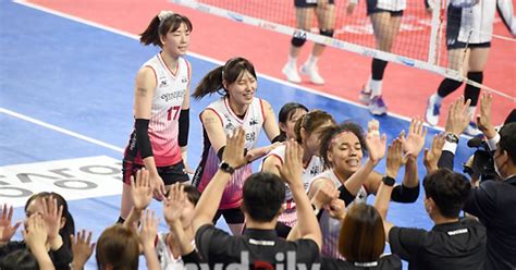 Md포토 Kgc인삼공사 풀세트 접전 끝에 3 2 승리