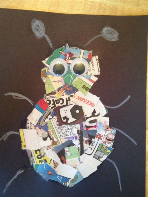 Litter Bug Art Project Big Sister Little Sister Little Sisters