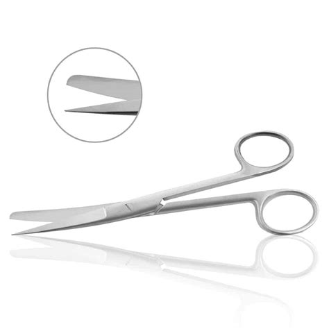 Dissection Scissors Sharp Blunt Curved 6 1 2 Aa112