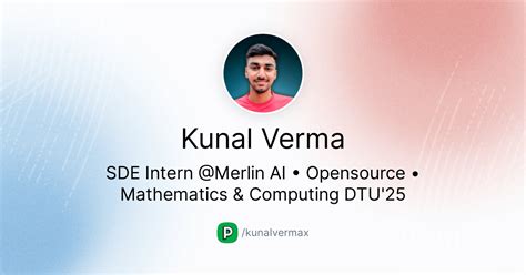 Kunal Verma • Peerlist