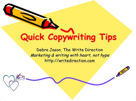 Quick Copywriting Tip Address Your Prospects Concerns Write Direction