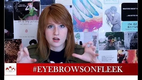 EYEBROWS ON FLEEK YouTube