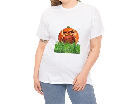Unisex Heavy Cotton Tee T Shirt Halloween Tshirt Basketball T Shirt