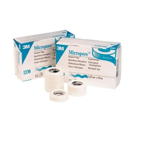Micropore Tape Bulk Pack 12mm 1530 0 Box 24