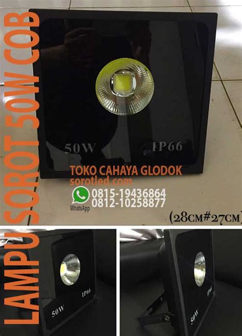Lampu Sorot Led Watt Ip Cob Cct K Toko Cahaya Glodok