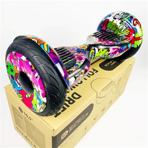 Гироборд ГИРОСКУТЕР SMART BALANCE10.5 ТАО ТАО Фиолетовый Хип Хоп ...