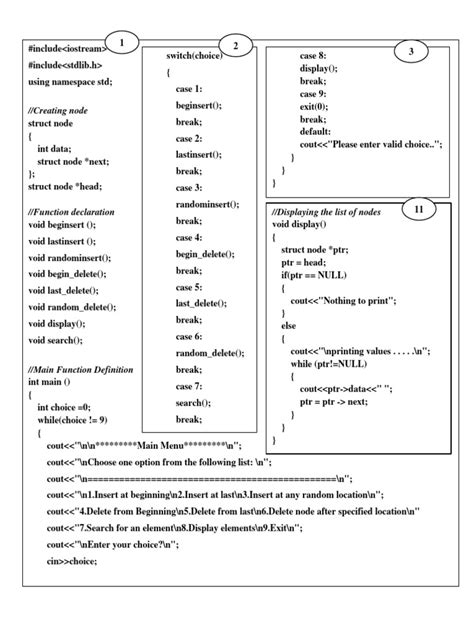 linked list pdf computer data object oriented programming
