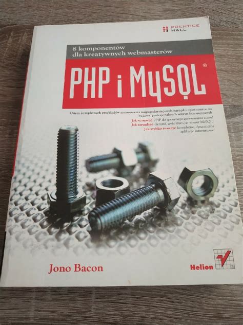 Książka PHP i MySQL Wrocław Kup teraz na Allegro Lokalnie