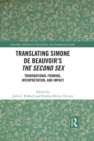PDF Translating Simone De Beauvoir S The Second Sex By Julia C