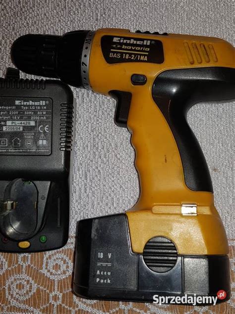 Wkrętarka Einhell bavaria BAS 18-2/1HA Oława - Sprzedajemy.pl