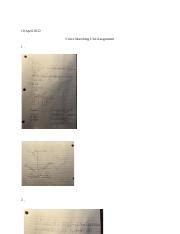 Curve Sketching Unit Assignment G Pdf 10 April 2022 Curve Sketching