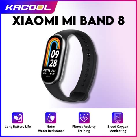 Xiaomi Mi Band Smart Bracelet Blood Oxygen Amoled Screen Fitness Tracker Smartwatch Lazada PH