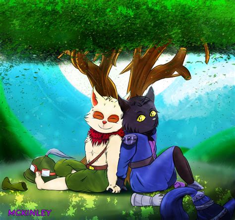 Veigar And Teemo By Mckinley6 On Deviantart