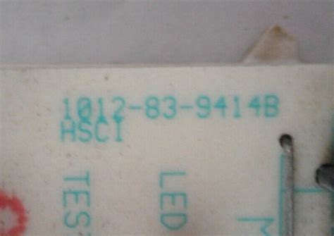 Hsci Carrier Bryant Control Board 1012 940 M Hk42fz016 1012 83 9414b