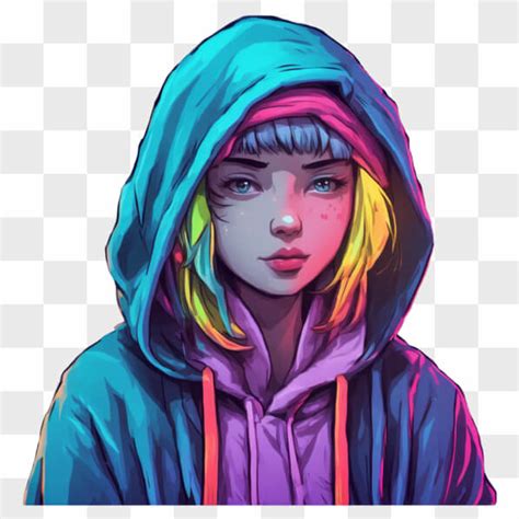Pobierz Narzędzie Stylizowany Portret Młodej Kobiety Cartoons Online