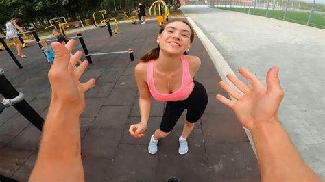 ESCAPING STRANGE CRAZY LOVE CrazyTany Romantic Parkour POV In