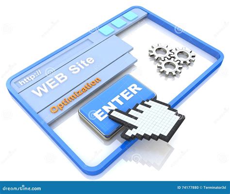 Website Optimization Vector Infographics 233588985