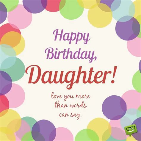Happy Birthday To Your Daughter картинки