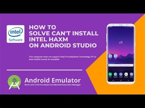 How To Fix Intel Haxm Android Studio Installation Error This Computer