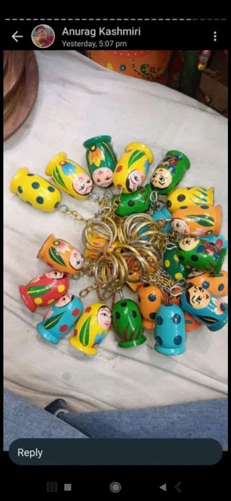 Wooden Doll Keychain At Rs 20piece Doll Keychain In Varanasi Id