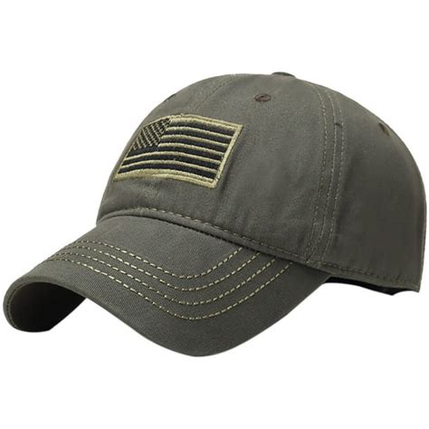 Men Baseball Cap Military Army Camo Hat Trucker Snapback Sport