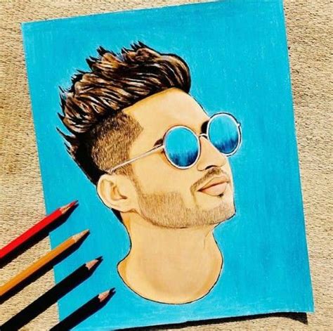 JassiŁ Girl Drawing Sketches Gills Drawing Jassie Gill
