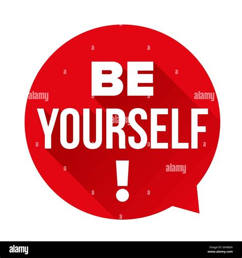 Be Yourself Vector Labbel Stock Vector Image And Art Alamy