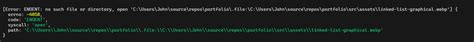 Assets Images Can T Be Opened On Windows An Extra C Is Appended At