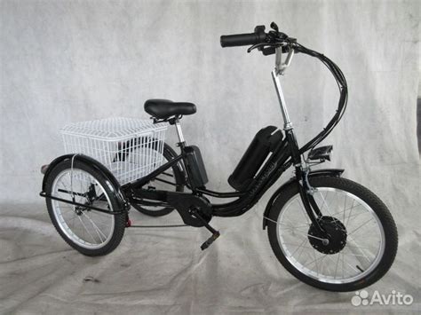 Электровелосипед трехколесный взрослый 350W OK 20", Новое купить в ...