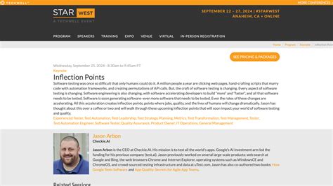 ai and testing podcast starwest keynote