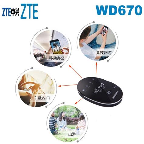 Unlocked ZTE WD G LTE Pocket Wifi Mobile Hotsp Grandado
