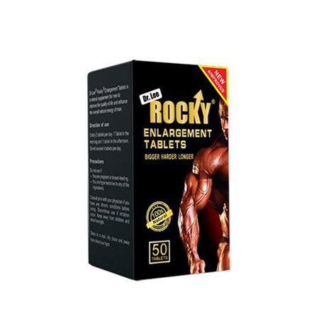 Unusual Items Dr Lee Rocky Male Enlargement Tablets 50s For Sale