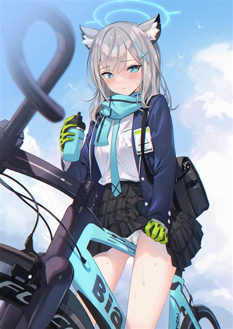 Lukisan Didi And Friends Shiroko Blue Archive Wallpap