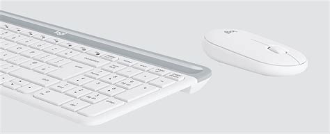 Logitech Mk470 Slim Wireless Keyboard And Mouse Combo Usb Receiver Slim Windows Pc Shopee