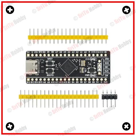 stm32f401 stm32f411 development board sritu hobby