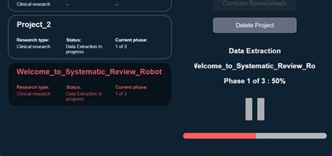 Systematic Review Robot