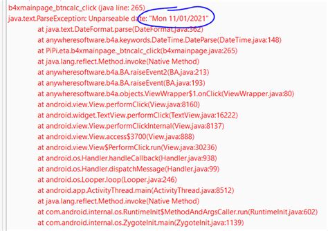 Parse Date Crash B4x Programming Forum
