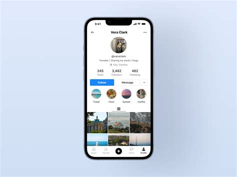 Daily Ui Challenge 006 User Profile By Haya Al Rubi On Dribbble