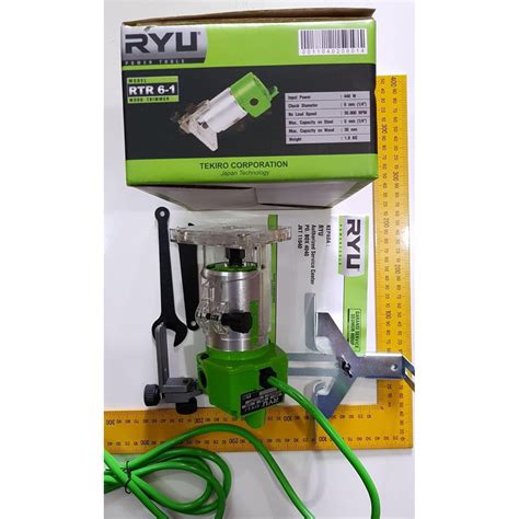 Jual RYU Mesin Router Trimmer Profil Kayu Wood RTR 6 1 Ryu Mesin