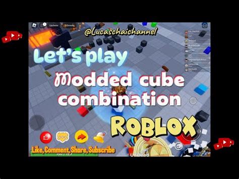 Lets Play ROBLOX Modded Cube Combination YouTube