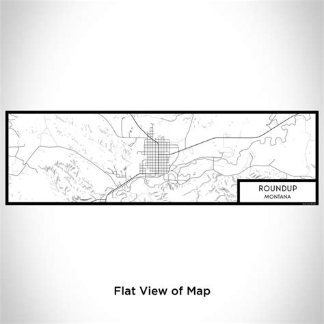 Roundup Montana Map Enamel Mug In Classic — Jace Maps
