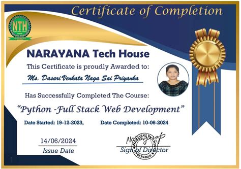 Dasari Venkata Naga Sai Priyanka On Linkedin Pythonfullstack