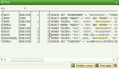 Where Did Bseg Table Modified After Posting In Mig Sap Community