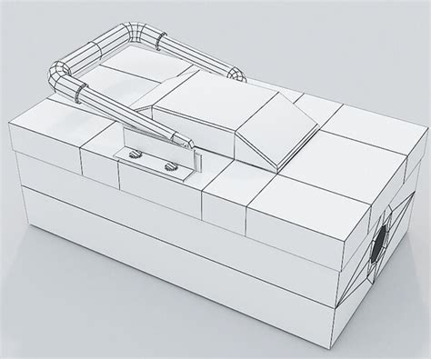 Artstation Industrial Power On Off Switch Game Assets