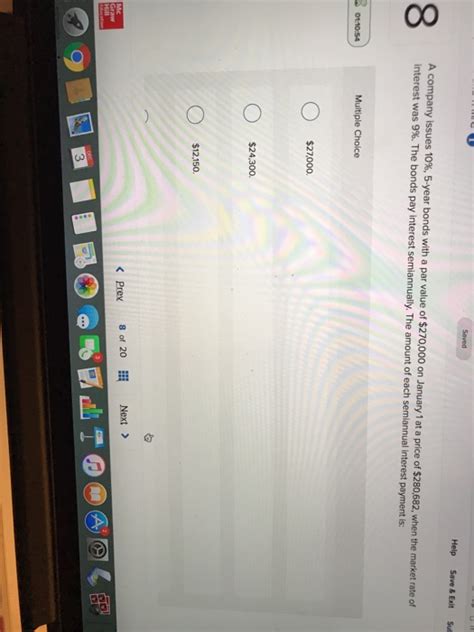 Solved Help Save And Exit Sub A Company Issues 10 5 Year
